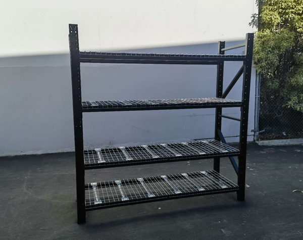 Heavy duty Wire mesh Shelving unit 2M(L) x 0.6M(W) x 2M(H) 1200kg per ...